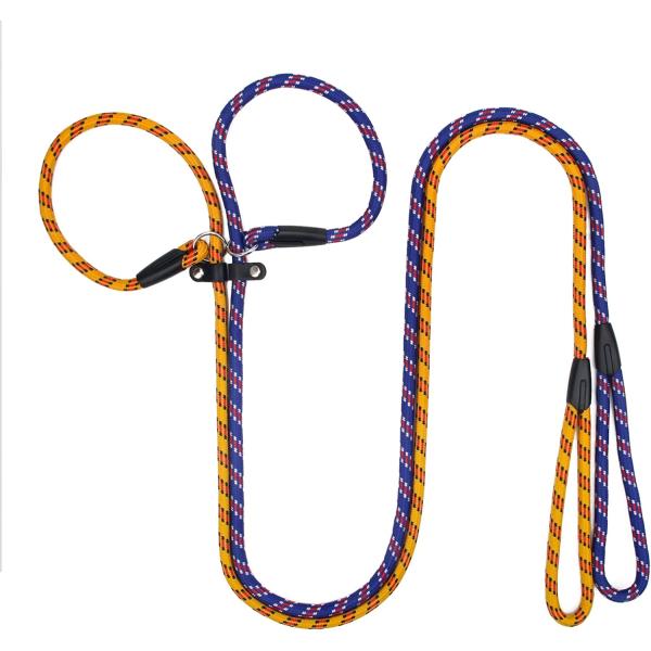 商品名Coolrunner 2PCS Durable Dog Slip Rope Leash, 5 FT Dog Training Leash, Strong Slip Lead, Standard Adjustable Pet Slipk...