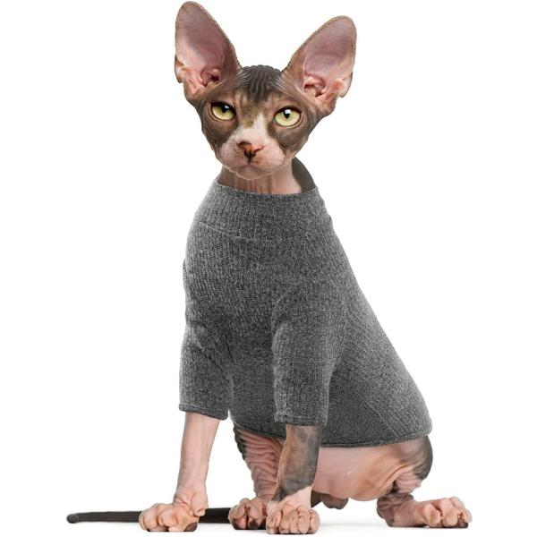 商品名Bonaweite Sphynx Cat Clothes, Cat Sweaters for Cats Only, Turtleneck Sphynx Cat Sweaters, Cat Clothes for Cats Only, ...