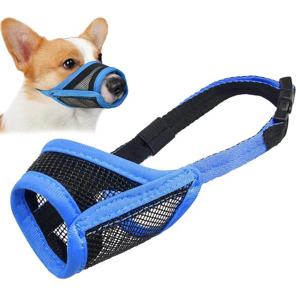 商品名Dog Muzzle, Mesh Muzzle for Small Medium Large Dogs, Soft Dog Muzzle to Prevent Biting Chewing, Drinkable Breathable ...