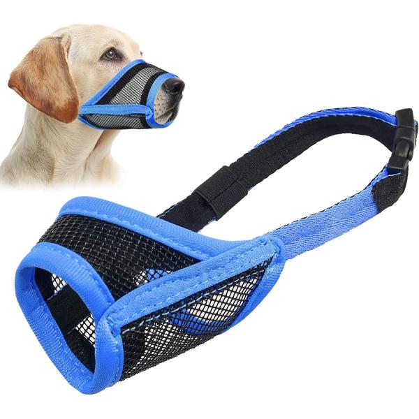 商品名Dog Muzzle, Mesh Muzzle for Small Medium Large Dogs, Soft Dog Muzzle to Prevent Biting Chewing, Drinkable Breathable ...