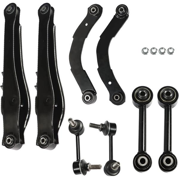 商品名labwork リアサスペンションキット 8個 上部下部コントロール 側面つま先アーム スウェイバーリンク 交換用 2007-2009 Jeep パトリオット コンパス ダッジキャリバー2.0L 2.4Llabwork 8 Pcs R...