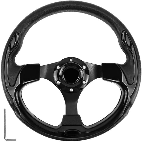 商品名MOTAFAR Golf Cart Steering Wheel with Ergonomic Design Universal Fit for Golf Cart Club Car EZGO RXV &amp; TXT, Yamah...