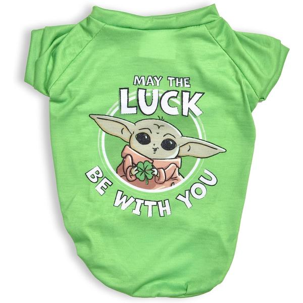 商品名Star Wars for Pets Grogu May The Luck Be with You Dog Tee for St. Patrick’s Day | X-Large Dogs | Size Extra Large | S...