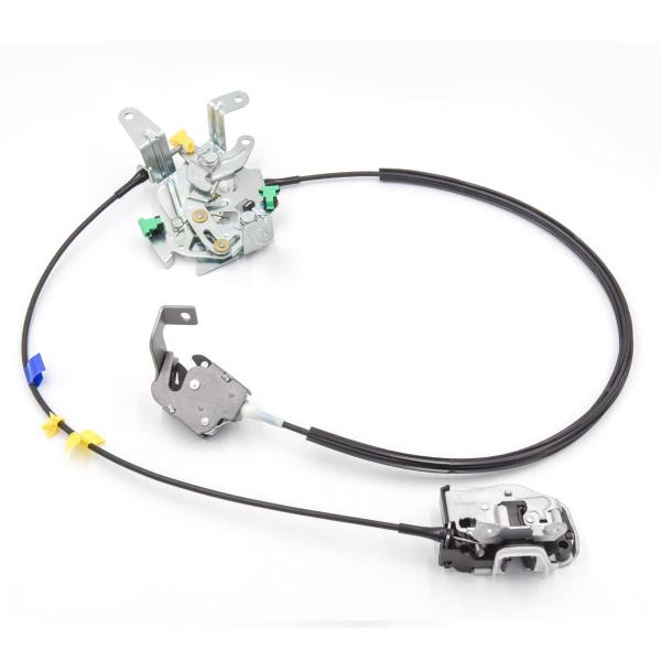 商品名Rear Door Lock Latch w/Cable Left Driver Side Compatible with 1999-2007 Ford F250 F350 F450 F550 Super Duty Upper &am...