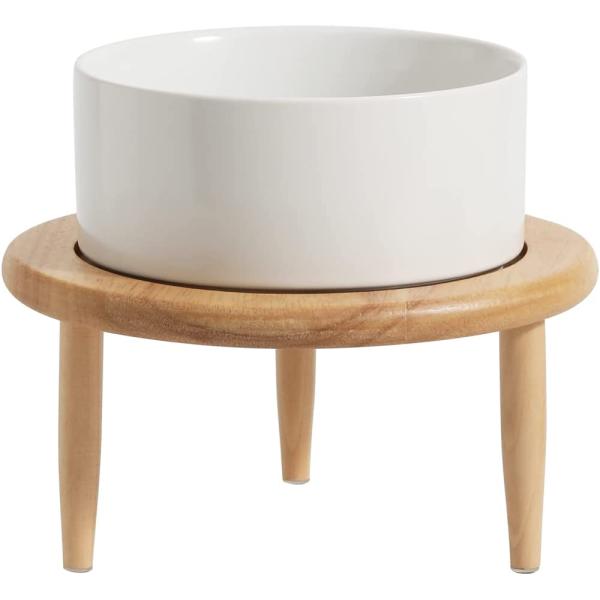商品名Havniva Raised Dog Bowl Non-Slip Ceramics Dog Bowl Adjustable Height Medium Dog Bowl Dog Food Bowl Dog Dish Cat Water...