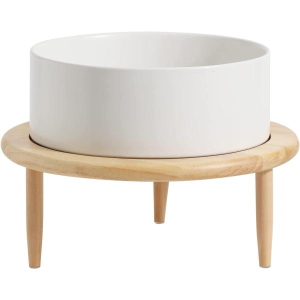 商品名Havniva Raised Dog Bowl Non-Slip Ceramics Dog Bowl Adjustable Height Dog Bowl Dog Food Bowl Dog Dish Large Dog Water ...