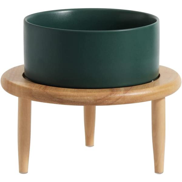 商品名Havniva Raised Dog Bowl Non-Slip Ceramics Dog Bowl Adjustable Height Medium Dog Bowl Dog Food Bowl Dog Dish Cat Water...