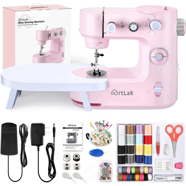 商品名Sewing Machines for Beginner, ArtLak Portable Sewing Machine Mini with 16 Built-in Stitches and Reverse Sewing, Multi...