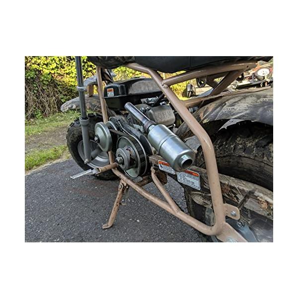 商品名: ステージ 1 パフォーマンス エキゾースト コールマン ミニバイク 196cc ヒサン &amp; 212cc プレデター 6.5HP Stage 1 Performance Exhaust for Coleman Mini Bi...