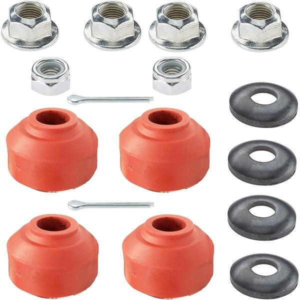 商品名Complete Passenger/Driver Side Front Suspension Stabilizer Sway Bar End Link Bushing Repair Kit for Various Ram Years...
