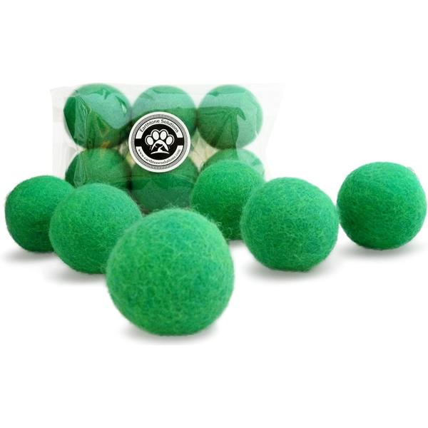 商品名Earthtone Solutions Wool Cat Toys - Felt Cat Toy Balls for Small Pet Fetch and Play - Eco Friendly Quiet Wool Ball Ca...