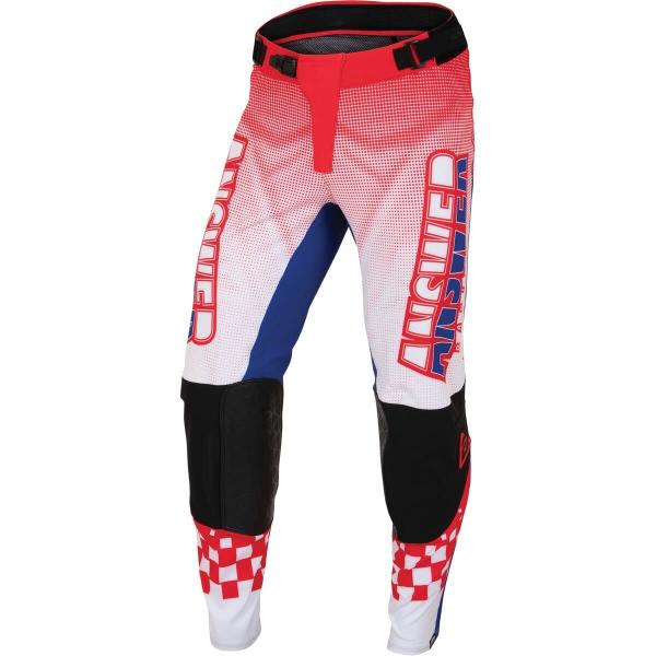商品名:  Answer Racing A22.5 Elite Revolution Youth Off-Road Motorcycle Pants - Red/White/Reflex / 28ブランド: Answer商品サイズ: 28高...