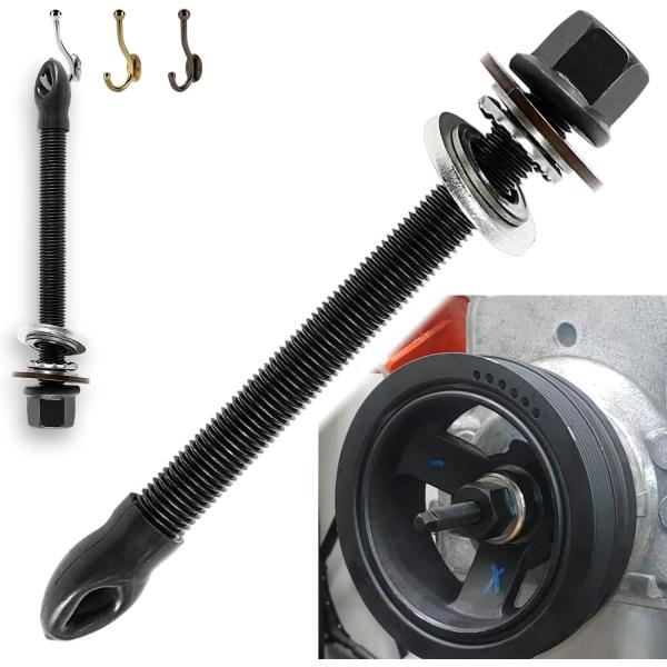 商品名LS LT ハーモニックバランサーインストーラーツールLS LT Harmonic Balancer Installation Tool Crank Crankshaft Pulley Installer with Thrust Be...