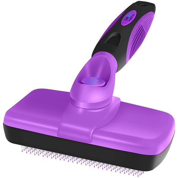 商品名GM Pets  Self Cleaning Grooming Brush | This is The Best Dog and Cat Brush for Shedding and Grooming | Our Pet Brushe...