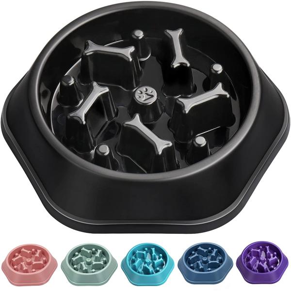 商品名UPSKY Slow Feeder Dog Bowl Anti-Chocking Slower Feeding Dog Puzzle Bowl, Interactive Bloat Stop Dog Food Bowl Dishes ...