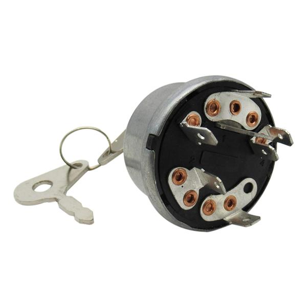 商品名4 Position Ignition Key Switch for Ford Tractor 3430, 345, 345C, 345D, 3500, 3550, 3600, 3610, 3900, 3910, 3930, 4000...