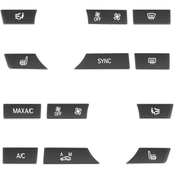 商品名Jaronx Compatible with BMW Climate Control Button, 12PCS AC Buttons Climate Button Replacement A/C Heater Repair Butt...