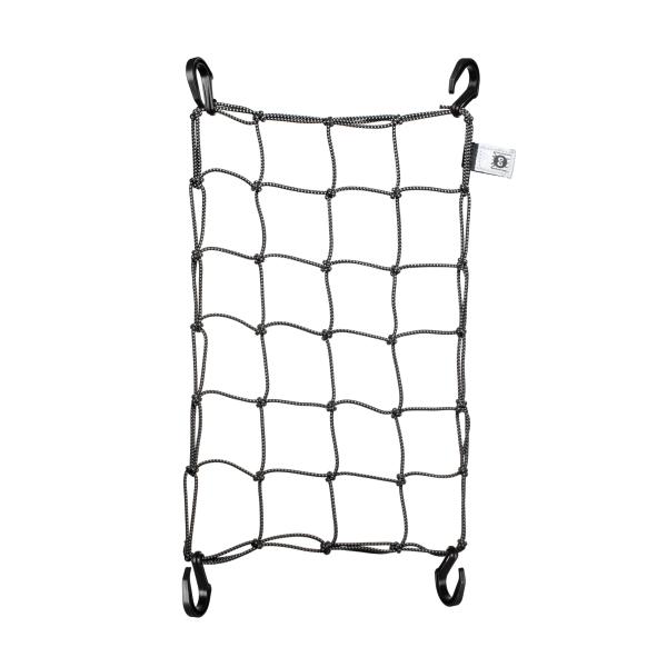 商品名: Portland Design Works (ポートランドデザインワークス) カーゴウェブ - 自転車収納用反射カーゴネット 拡張可能バンジーネット フック付き 自転車アクセサリー ブラック Portland Design Wor...