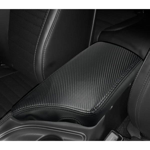 商品名XITER Car Armrest Cover Saver, 1 Pc Center Console Leather Pad Fit for Dodge Challenger 2015-2023, Central Console Ar...