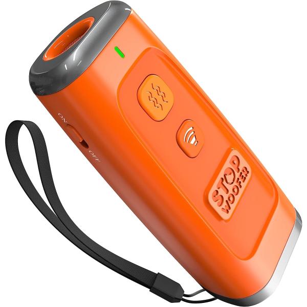 商品名Dog Barking Control Devices-Anti Barking Device for S/M/L Dogs-4 Training &amp; Deterrent Modes-Rechargeable Ultrason...