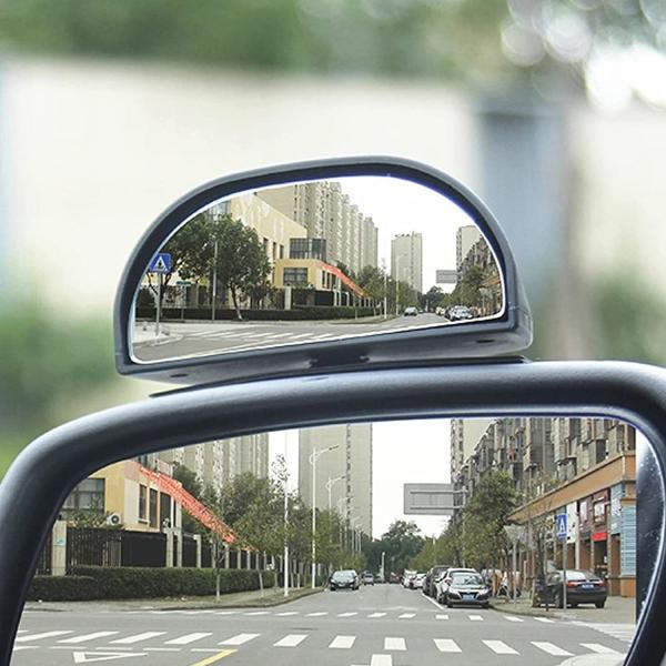 商品名Blind Spot Car Rearview Stick on Mirror,Blindspot Convex Side Eye Mirrors for Trucks,Car Concave Mirroraid Gadgets,Au...