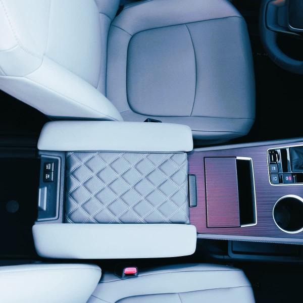 商品名Emz Leather Center Console Armrest Cushion Pad Accessories for Toyota Sienna 2021 2022 2023 (Black)ブランド：Emz online LL...