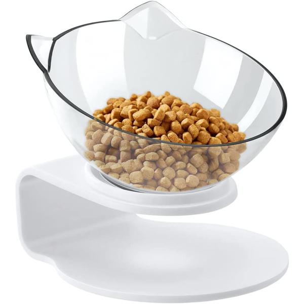 商品名Marchul Tilted Cat Food Bowl Set, Raised Cat Bowls for Food and Water, Food Feeding Dishes for Cats and Puppies (Cat ...