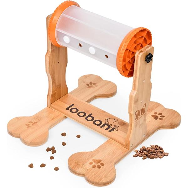 商品名LOOBANI Dog Puzzle Toys Wooden - Interactive Dog Toys for Boredom, IQ Training and Mental Brain Stimulation, Treat Di...