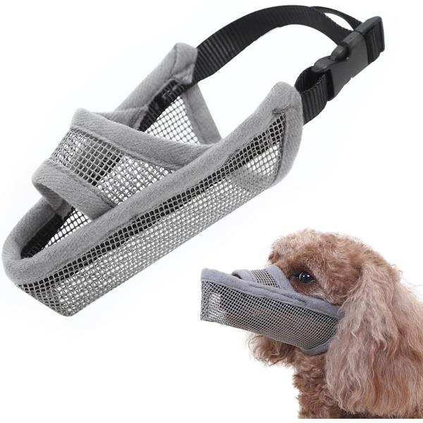 商品名Nylon Dog Muzzle for Small Medium Large Dogs, Air Mesh Breathable and Drinkable Pet Muzzle for Anti-Biting Anti-Barki...