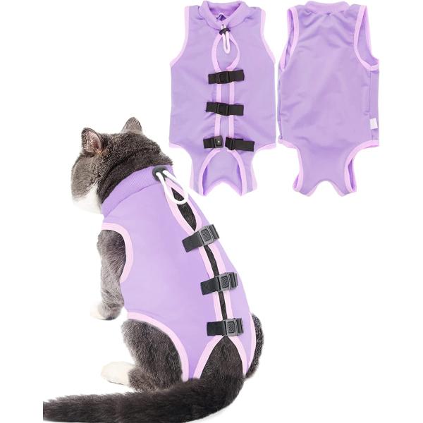 商品名Cat Recovery Suit for Abdominal Wounds,Professional Cat Surgical Recovery Suit After Surgery, Soft Kitten Spay Recove...