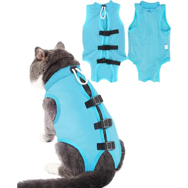 商品名Cat Recovery Suit for Abdominal Wounds,Professional Cat Surgical Recovery Suit After Surgery, Soft Kitten Spay Recove...