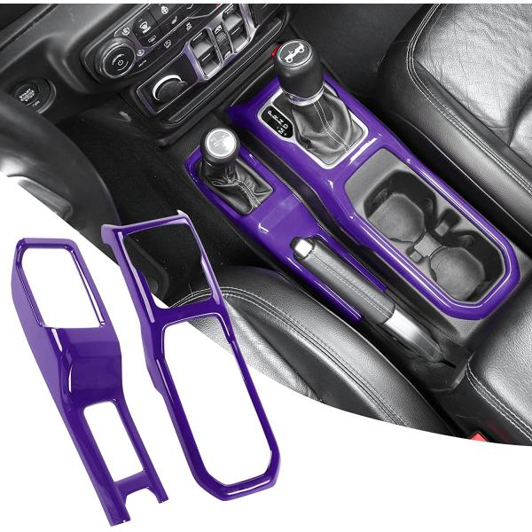 商品名RT-TCZ Gear Shift Panel Trim Cover 4WD Automatic Gearshift Trim Cover ABS Decoration Interior Accessories for Jeep Wr...