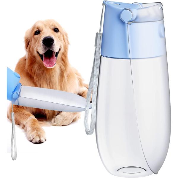 商品名：Portable Dog Water Bottle for Walking, 20 oz Dog Water Bowl Dispenser, Leak-Proof Water Bowl Pet Water Bottle, Dog T...