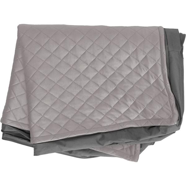 商品名Furhaven Water-Resistant Indoor-Outdoor Convertible Quilt Top Mattress Dog Bed Replacement Cover - Gray, Largeブランド：Fu...