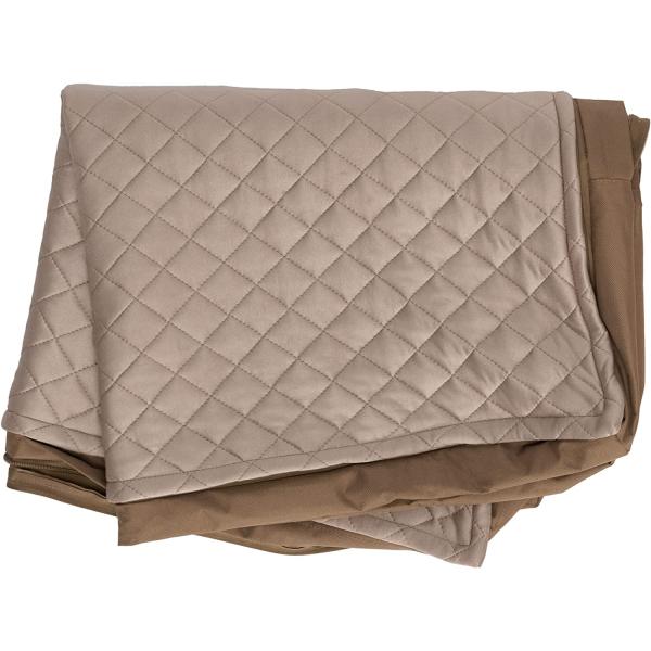 商品名Furhaven Water-Resistant Indoor-Outdoor Convertible Quilt Top Mattress Dog Bed Replacement Cover - Sand, Jumbo Plus (...