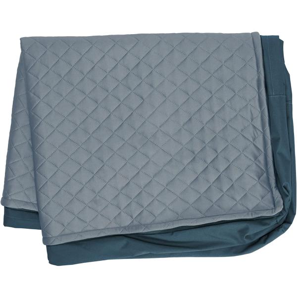 商品名Furhaven Water-Resistant Indoor-Outdoor Convertible Quilt Top Mattress Dog Bed Replacement Cover - Calm Blue, Jumbo P...