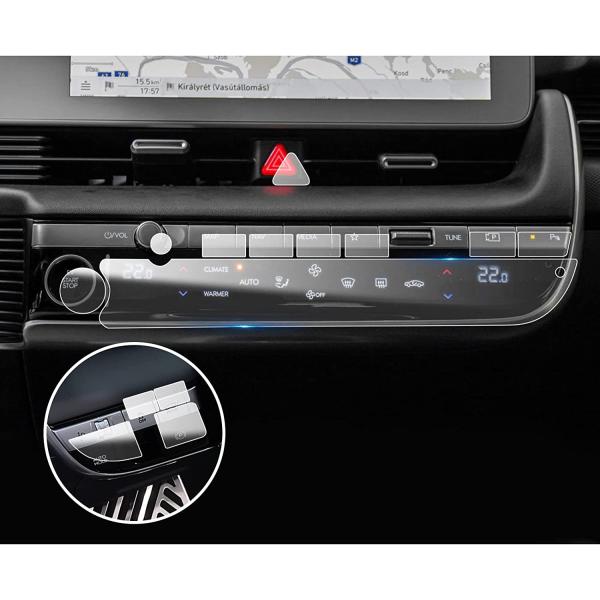 商品名LFOTPP Car A/C Climate Display Screen Protector for 2021+ Hyundia Ioniq 5 Auto Accessories Car Infotainment Stereo Di...