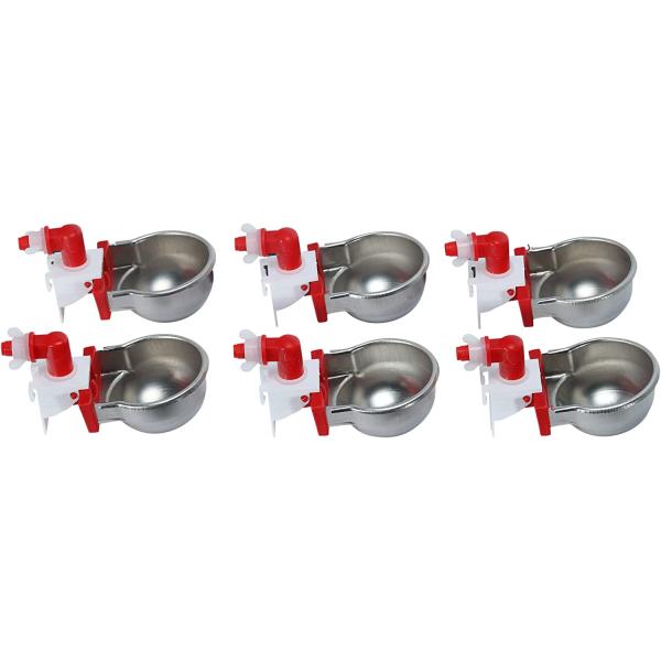 商品名RentACoop  DIY Small Animal Watering Metal Cups KIT for Small Animals/Pet/Bunny/Ferret/Chicken/Hamster/Guinea Pig/Rab...