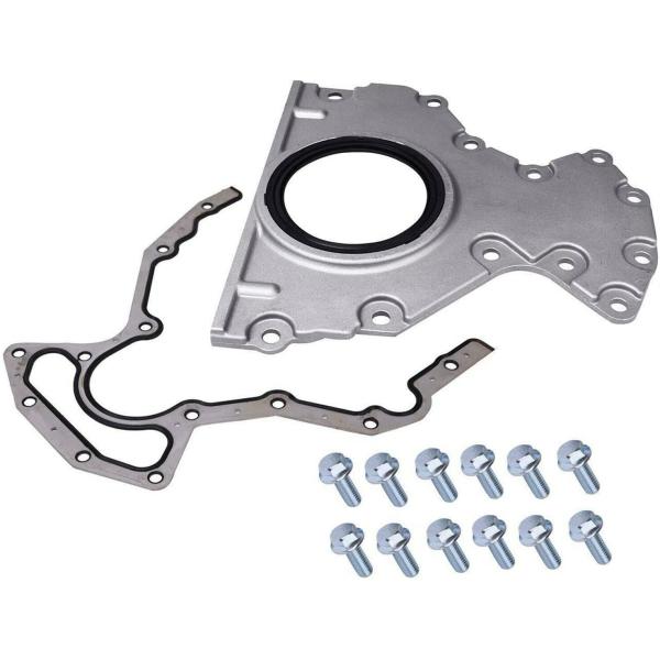 商品名YIDEZU シボレーGMC4.8 5.3 6.0 6.2L 12633579 12639250用 互換リアメインシールカバーキットYIDEZU Compatible Rear Main Seal Cover Kit for Chev...