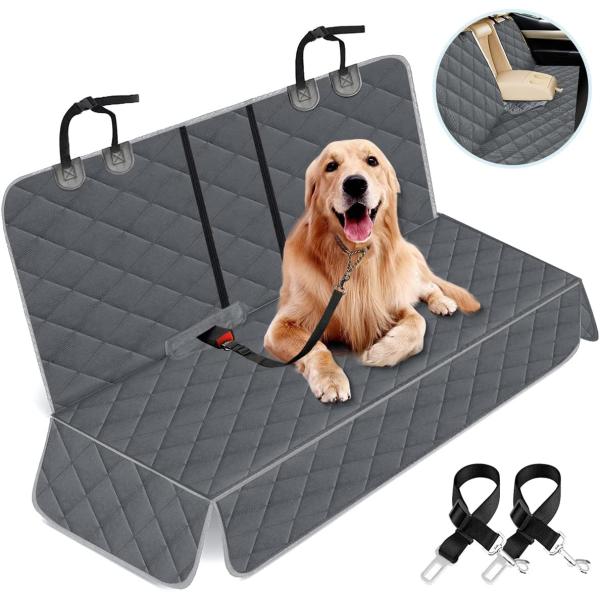 商品名Yuntec Dog Car Cover for Back Seat Pet Seat Cover Protector Waterproof Bench Car Seat Cover, Nonslip Rear Seat Cover ...