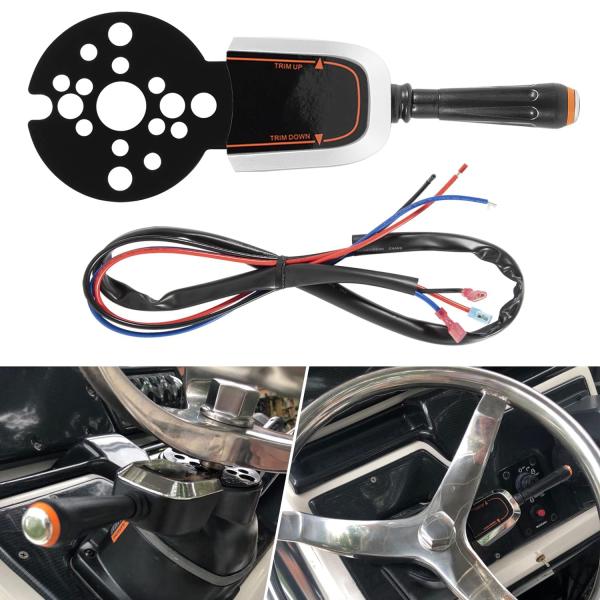 商品名Yoursme Bezel Control Switch, Blinker Trim Control System Single Function - Engine Trim/Jack Plate Fit for Seastar Hy...