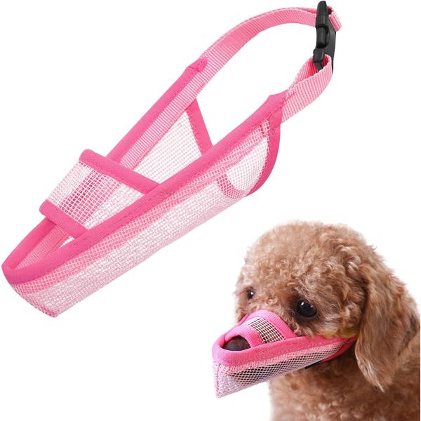 商品名Nylon Dog Muzzle for Small Medium Large Dogs, Air Mesh Breathable and Drinkable Pet Muzzle for Anti-Biting Anti-Barki...