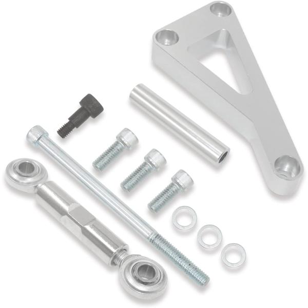 商品名SBC Alternator Bracket,Polished Aluminum Alternator Bracket Kit, Long Water Pump Lwp Alternator Bracket Kit, for Chev...