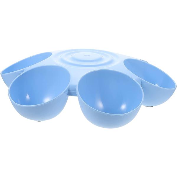 商品名：POPETPOP Cat Bowls Cat Food Water Bowls Dishes Multi- Cat Feeder 6- Meal Kitten Food Bowl Multiple Cat Dinner with 6...