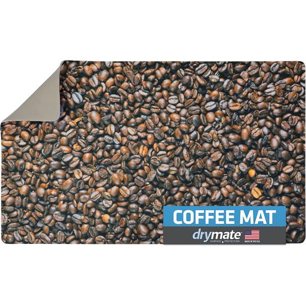 商品名Drymate Coffee Maker Mat, (Coffee Station Bar Accessory) Protects Kitchen Countertops From Spills, Stains &amp; Scrat...