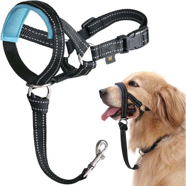 商品名Dog Head Collar, No Pull Head Halter with Soft Padding, Durable Reflective Snout Harness for Medium Large Dogs German...