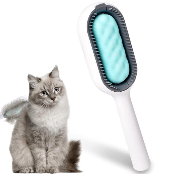 商品名YiEFUR Cat Grooming Brush, Cat Long Short Hair Brush for Shedding Indoor Cats, Greenブランド：YiEFUR商品サイズ：高さ：4.6 cm横幅：12.1...