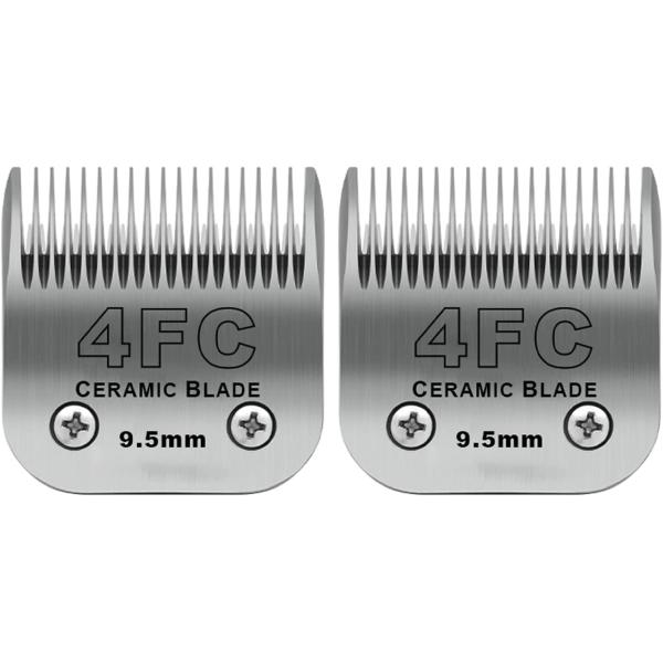 商品名2 Pack Detachable Pet Dog Clipper Blades, Compatible with Andis Size 4FC Cut Length 3/8""(9.5mm), Most Oster A5,Wahl ...