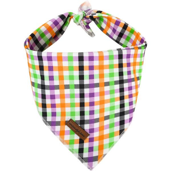 <b>商品名</b>Unique style paws 1PCS Dog Bandanas Washable Cotton Square Bibs, Adjustable Christmas Dog Kerchief...