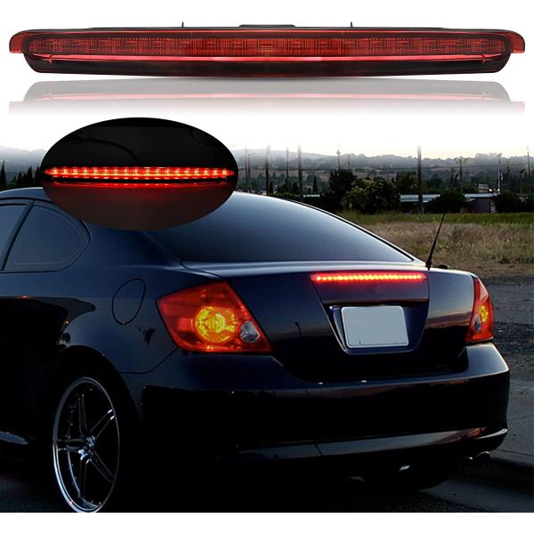 商品名KEWISAUTO LED 3rd Third Tail Brake Light for Scion 05-10, Rear Center High Mount Stop Light Tail Brake Lamp Assembly ...